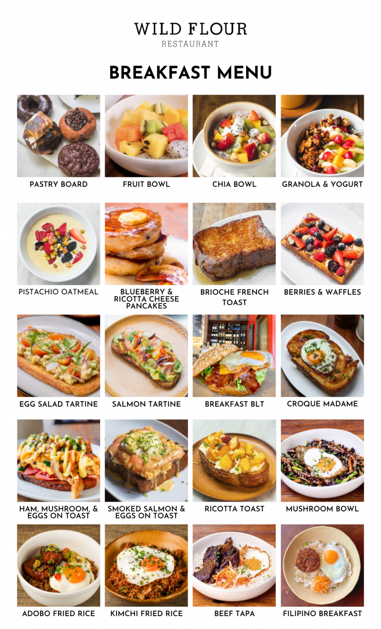 Wildflour Brands - View all Menus