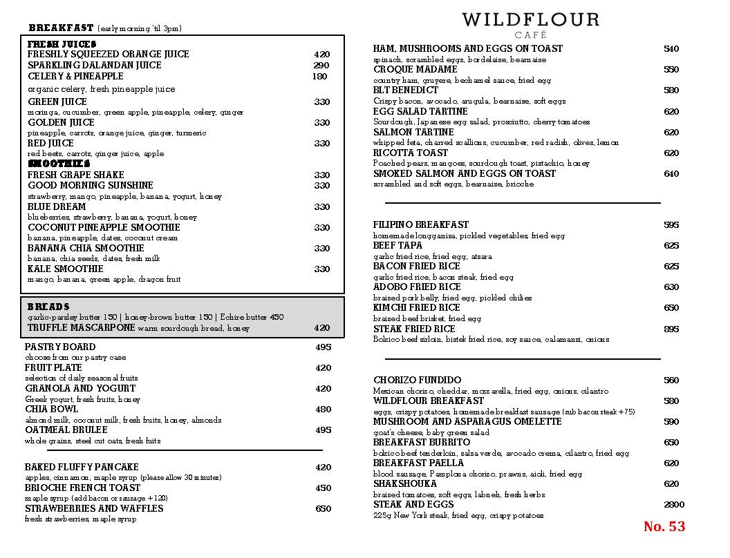 Wildflour Café + Bakery - Wildflour Restaurant
